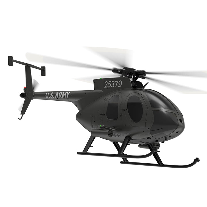 YUXIANG F119S 1:16 Scale MD500 RC Helicopter with GPS, Brushless Motor ...